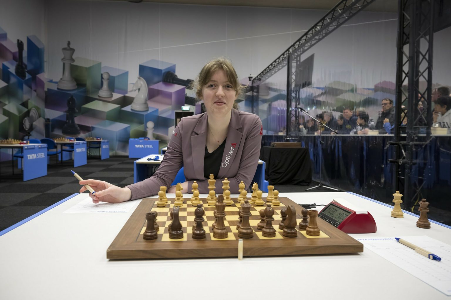 Eline Roebers: focus geheel op schaken - Schaken