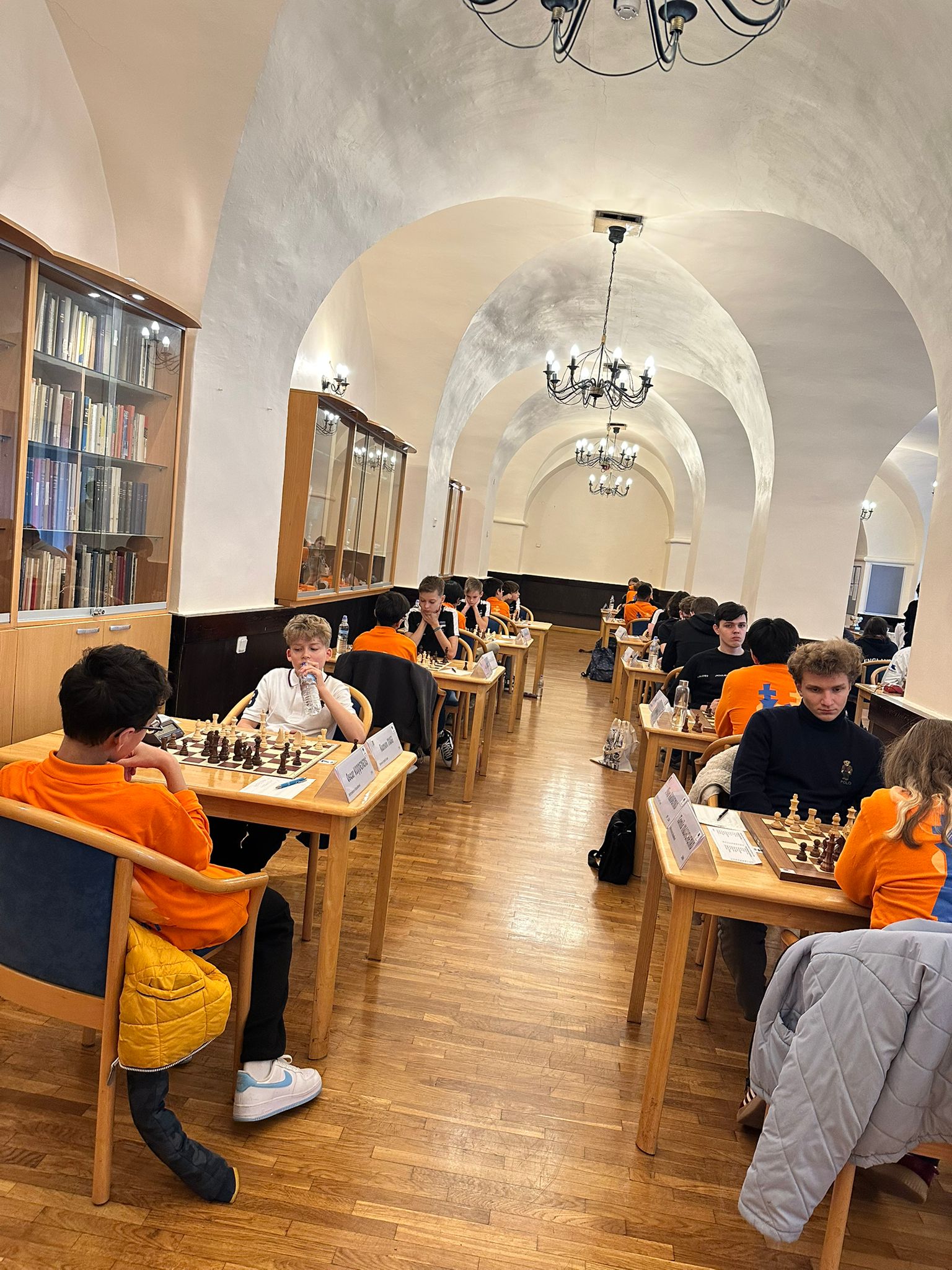 Team RSB was 'op bezoek bij' Paul Keres - Schaken